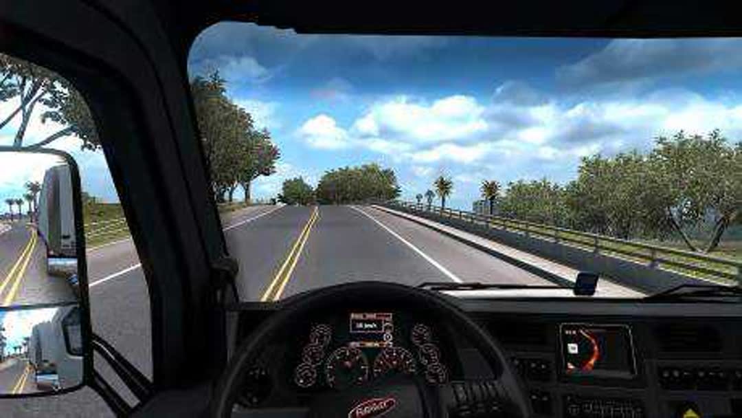 美国卡车模拟:日常跑高速视频