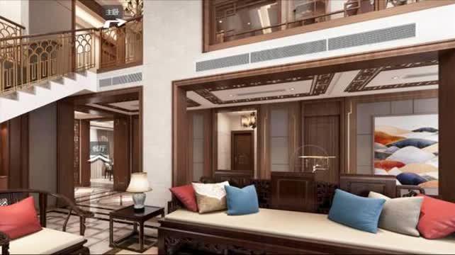 2020年新中式装修效果图,清雅含蓄端庄大气