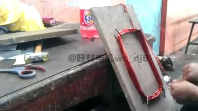 看国外民间小作坊的电机线圈绕制方法!有没有年代感?