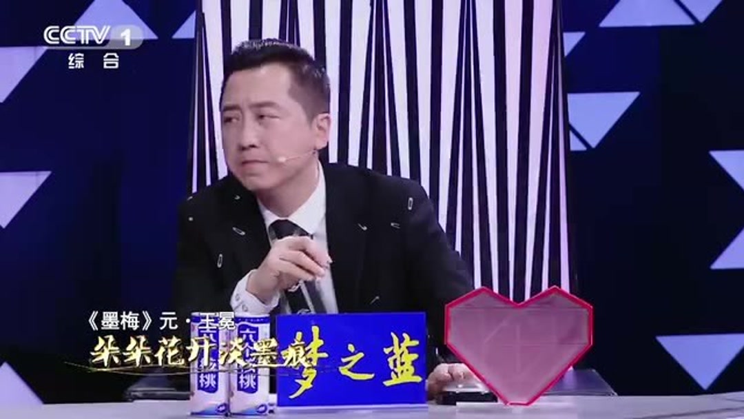 《经典咏流传》谭维维献歌《墨梅》 只因传承的情操