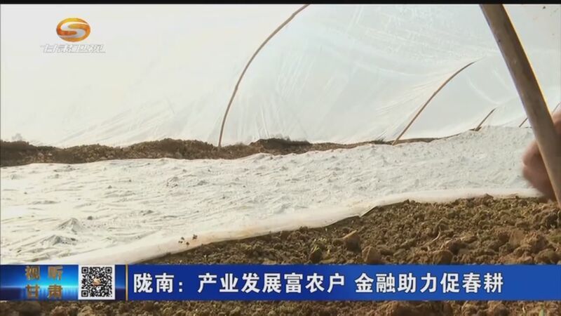 [甘肃新闻]陇南:产业发展富农户 金融助力促春耕