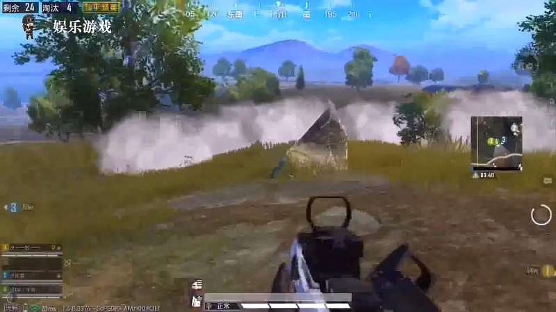 吃鸡武器排行榜中的扛把子,唯一敢远程对狙,一梭子下去不用压枪