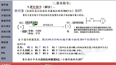...西门子PLC培训学习分享 西门子S7200SMART第3课:置位与复位指令...