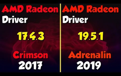 AMD显卡新老驱动帧率对比