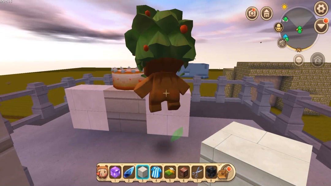 迷你世界:小伙伴在我的房间做的房子真好看