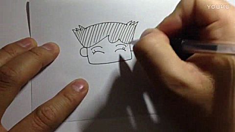 师讯网_儿童简笔画运动类卡通人物画法_武术