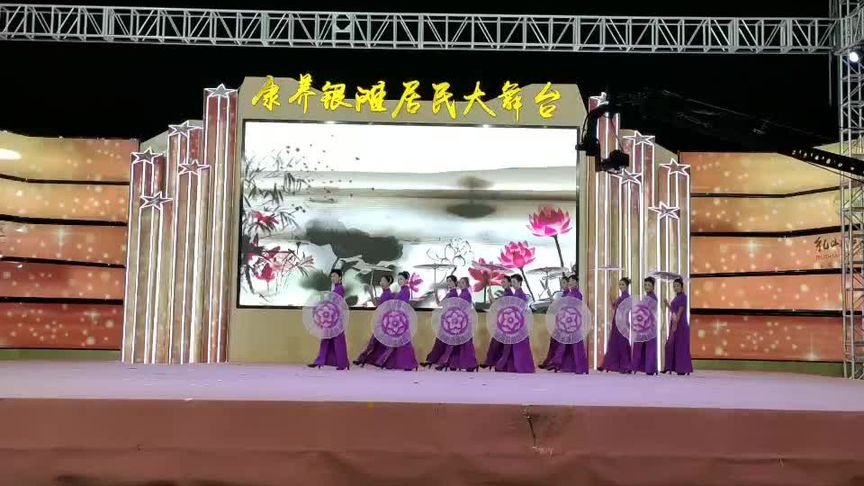 滨海新区旗袍协会模特队#演出现场视频 #美好时光留住美好的回忆