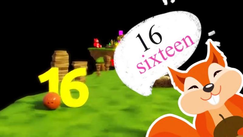 儿童英语课堂-数字篇:看数字,学英语!123-one,two,three