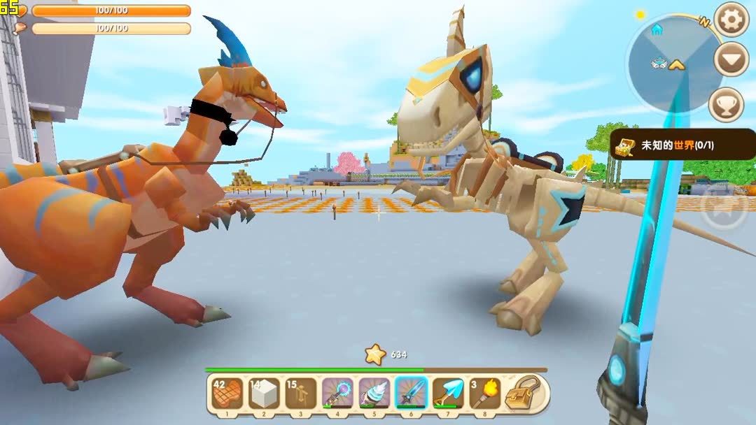 迷你世界:化石龙首次登场!它和迅猛龙有关系吗?