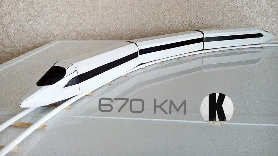 教你如何用纸板制作高铁