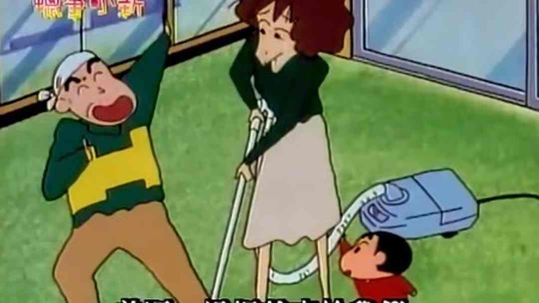 蜡笔小新大象舞与仙鹤舞比拼