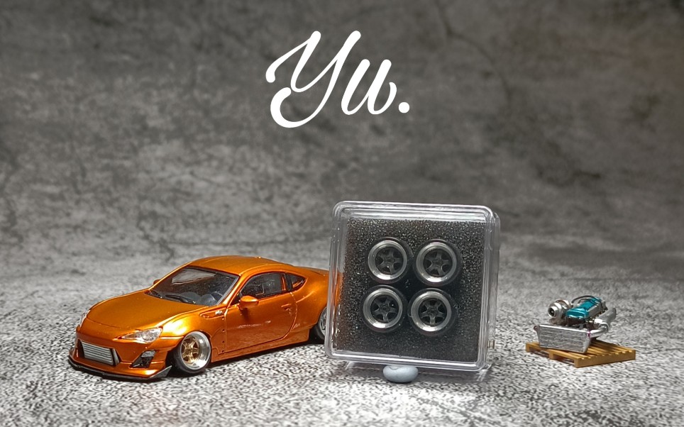 1/64 gt86车模翻新 重造