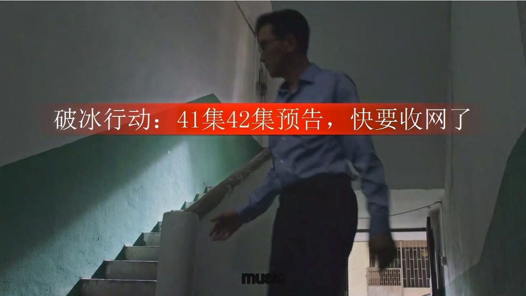 破冰行动:41集42集预告,快要收网了