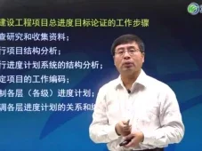 ...师建设工程施工管理教材精讲班(李立新)#35进度控制的目标和任务(一)
