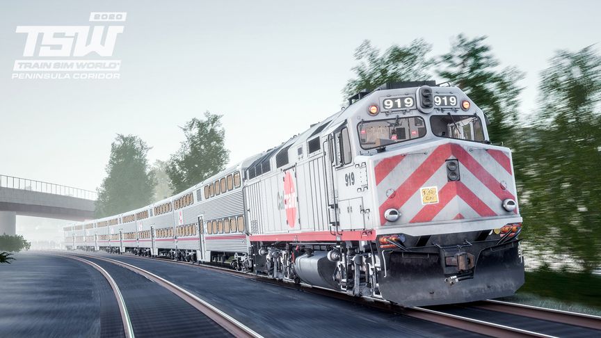 火车模拟世界2020 - 半岛走廊:晚点三分到达终点站旧金山