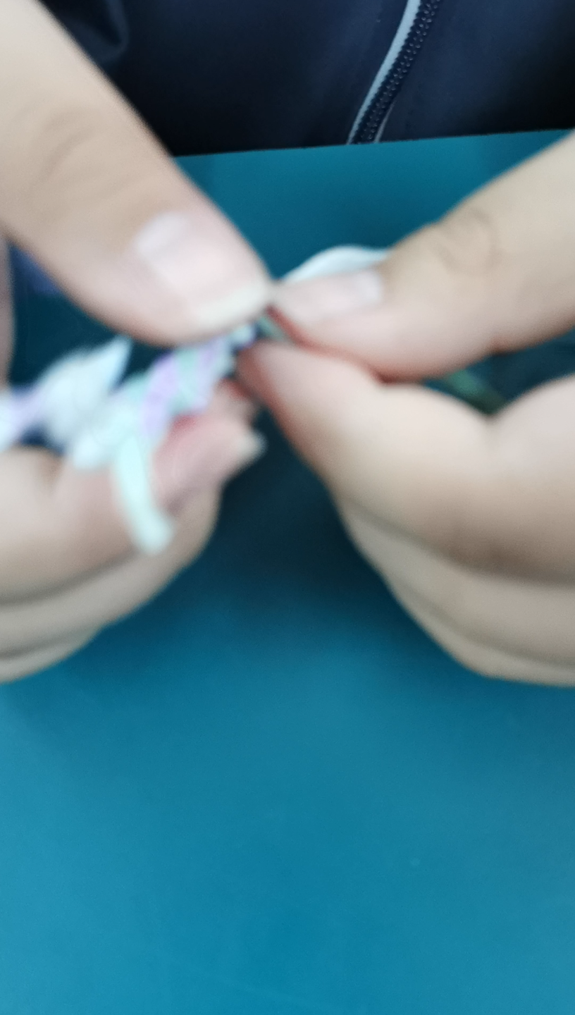 口罩绳子能编DNA手链