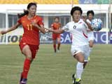 [女足]U19女足亚锦赛小组赛 中国队不敌朝鲜