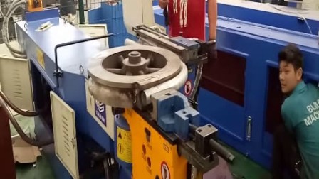 50半自动液压弯管机大半径大管材弯管无芯棒