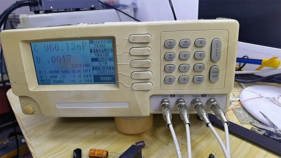 电路板维修,怎么测试电容好坏,用数字电桥?