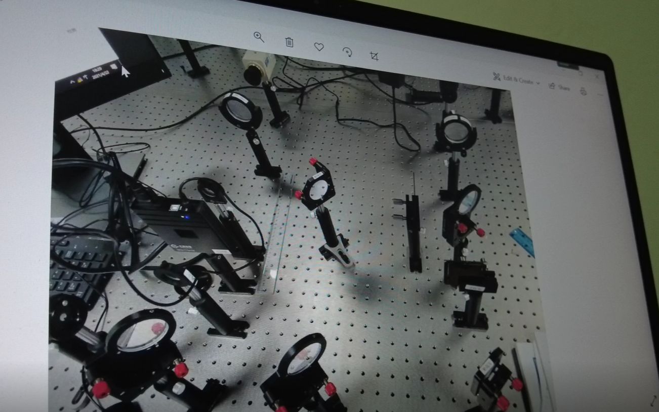 大学物理实验:联合傅里叶变换相关图像识别