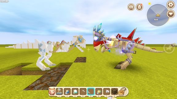 迷你世界:模型工作台不仅可以坐房子,还可以制作化石龙