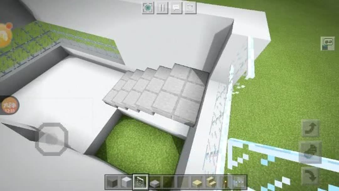 我的世界新手建筑教学,教你建造豪华大别墅。求关注!