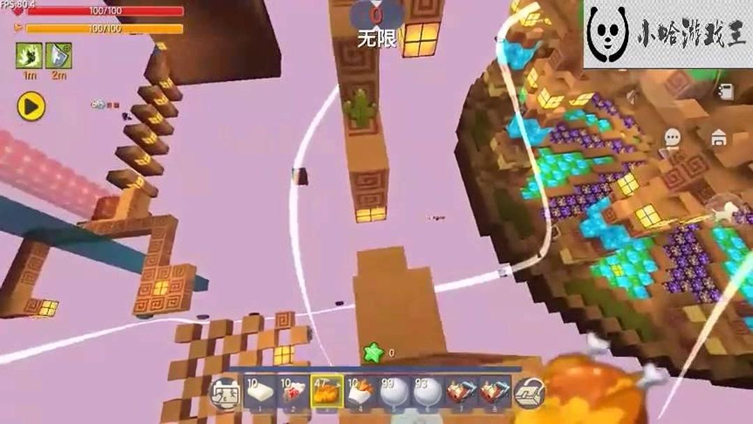 迷你世界:学艺归来再次挑战曾经认为最难的跑酷,一命通关!