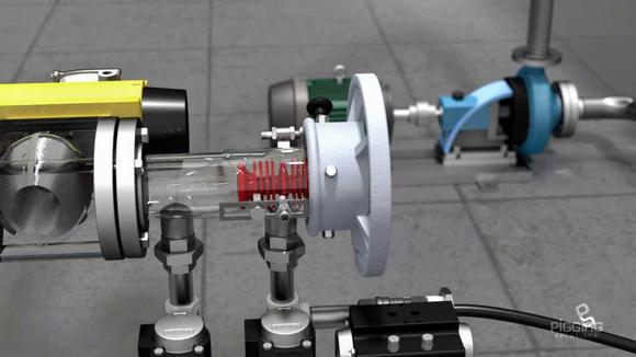 用三维软件制作的工业动画