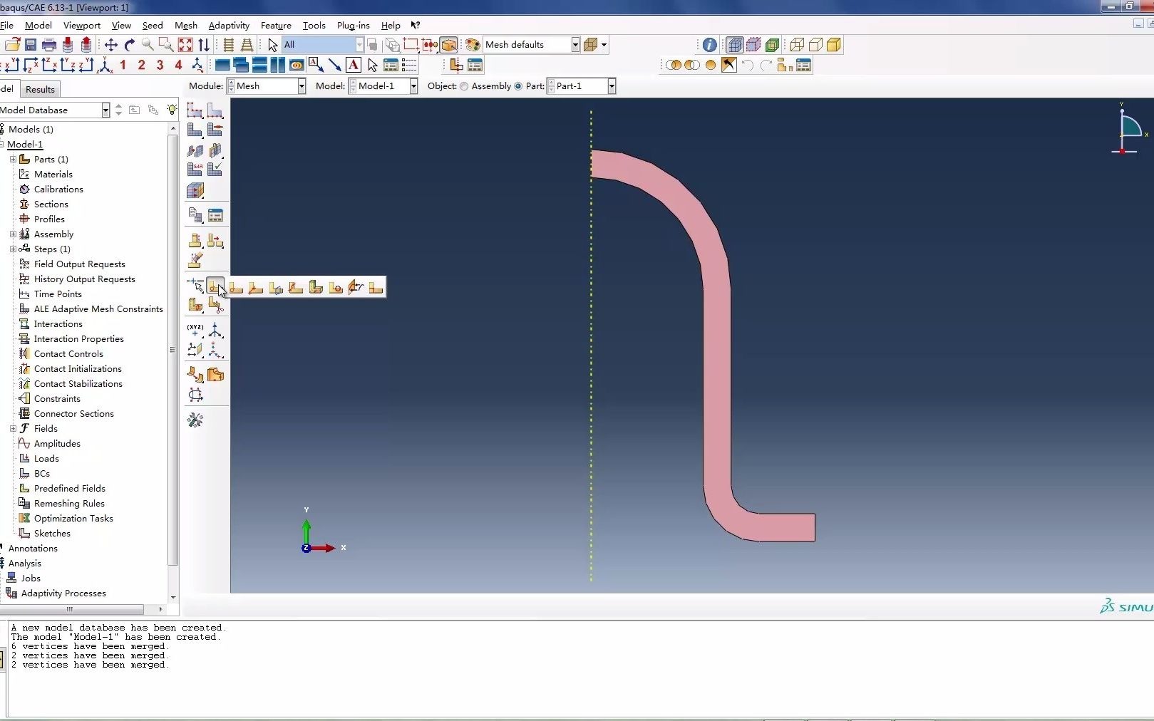 《ABAQUS工程实例详解》_4.4_线性静力分析二维实例