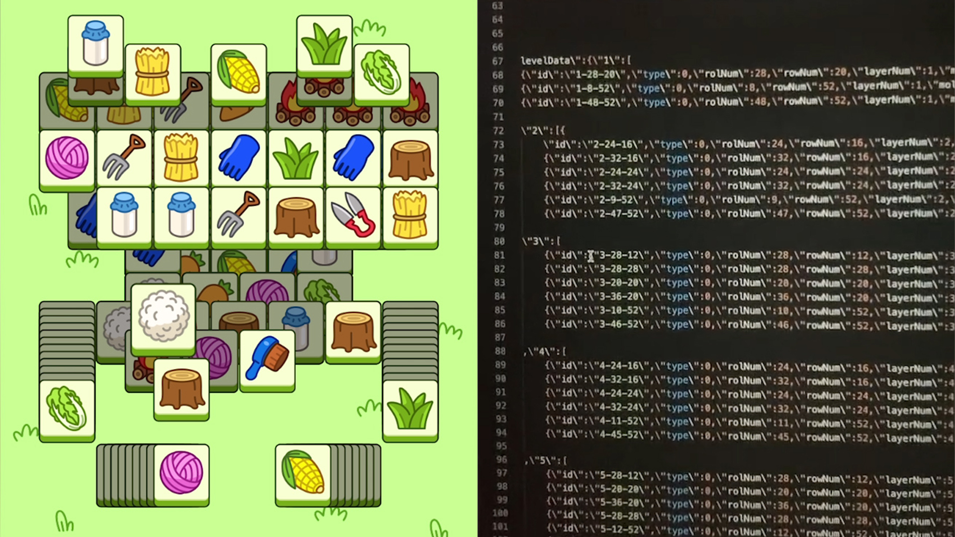 羊了个羊第2关能不能过?硬核程序员代码分析:最后6层都压一起?