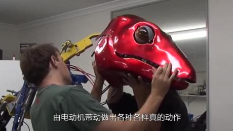仿真恐龙制作,太逼真!原来侏罗纪里面的恐龙都是这么来的!