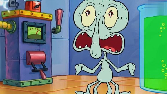 海绵宝宝全集:海绵宝宝和派大星克隆出章鱼哥,简直就是一只怪兽