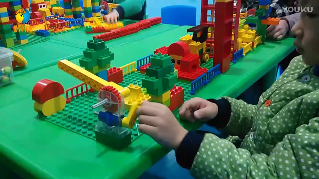 LEGO乐高积木机械世界04齿轮传动起落杆