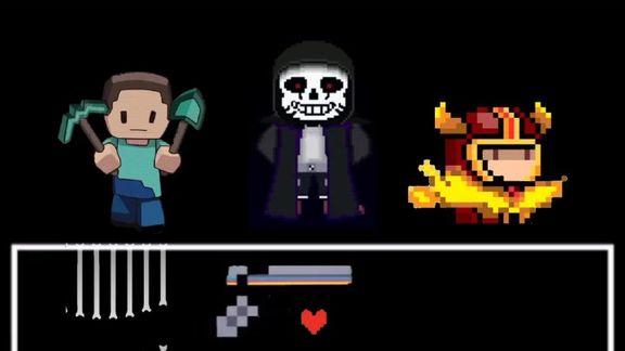 #传说之下 #三重审判迷你世界