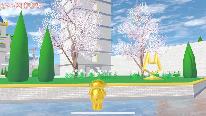 樱花校园模拟器:宫殿里的小熊遇到麻烦,女主出现提供帮助