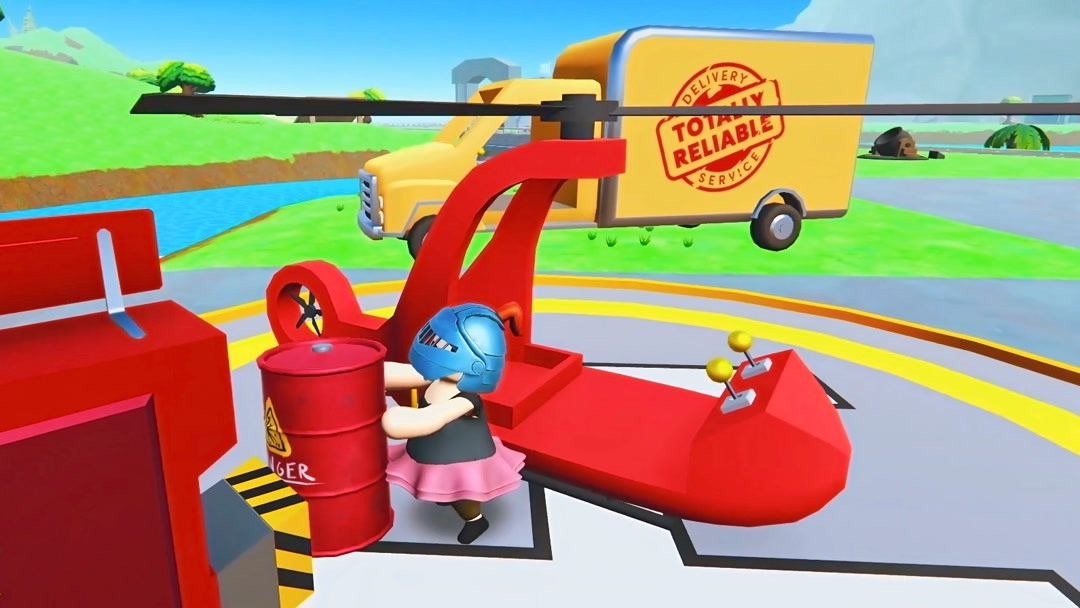 快递员模拟器(上)快递公司竟给员工分配直升机送快递