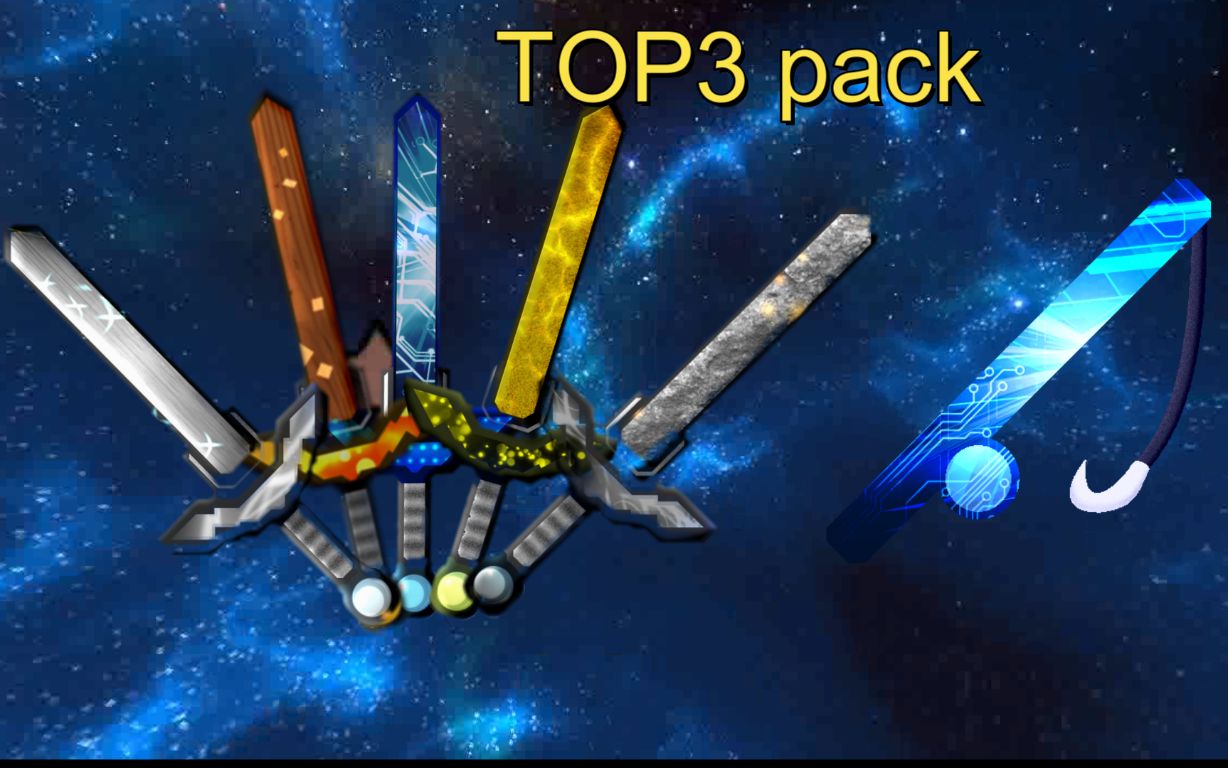 [材质包推荐]一款让你手感爆炸的动态我的世界TOP3PVP材质包