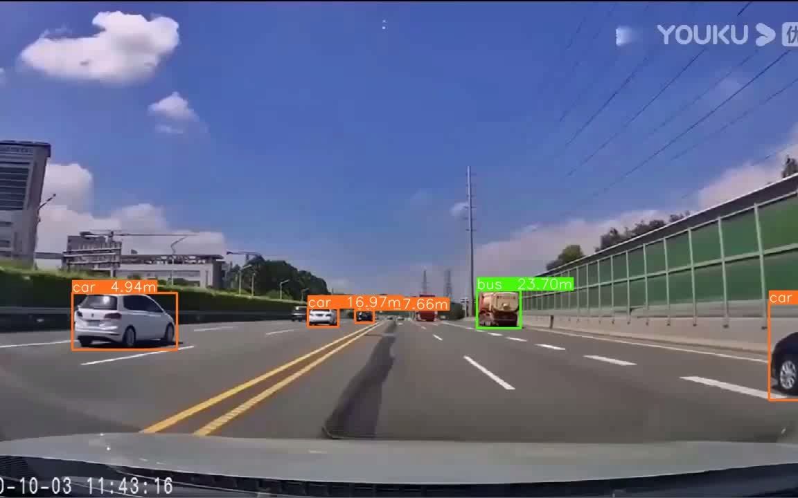 YOLOV5+目标检测+单目测距