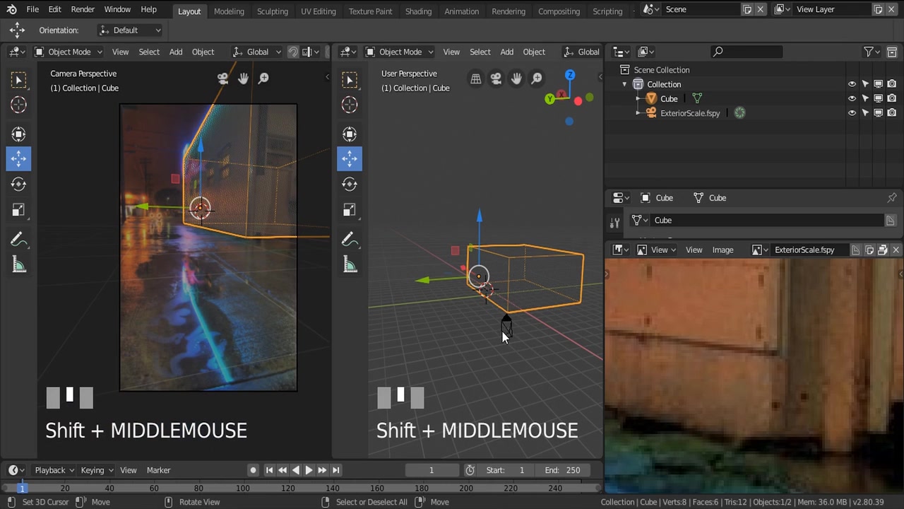 blender2.8环境制作流程