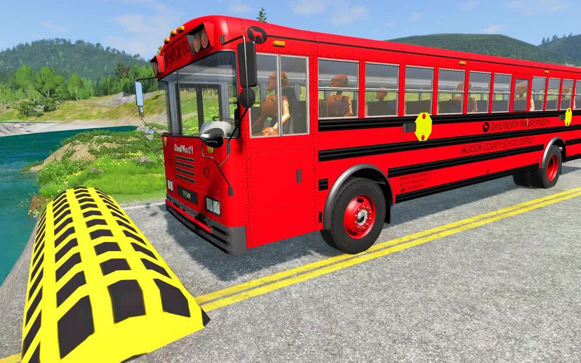 《BeamNG.drive》游戏之汽车与深水