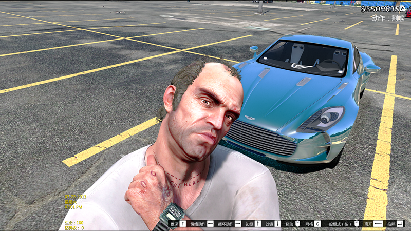 GTA5星尘:与豪车合影遭车主嫌弃,只能晒出自己的座驾,场面尴尬