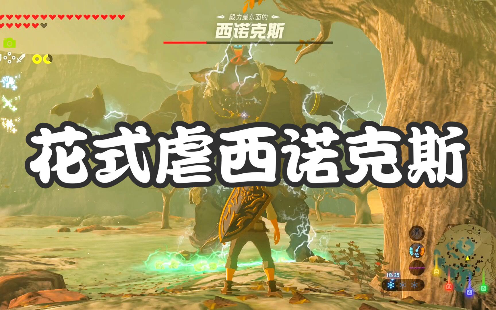 【木木】塞尔达传说:原来西诺克斯也怕雷电陷阱