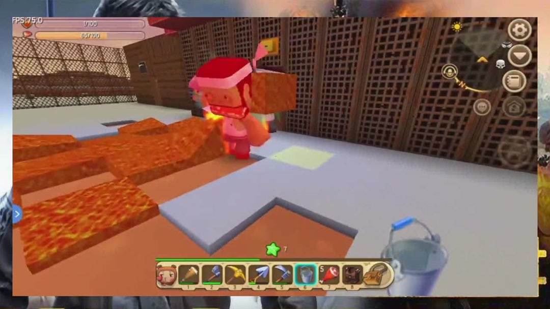 忆涵解说迷你世界:火箭筒毁图!这游戏玩的就是这种感觉!