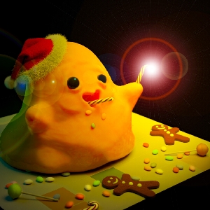 银災 