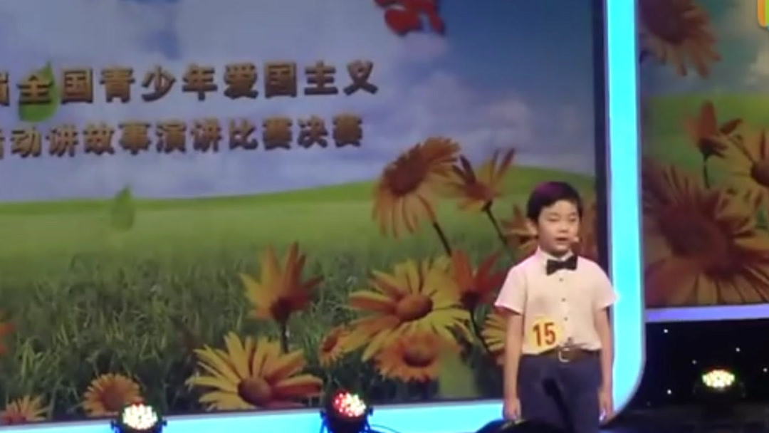 趣味动画,讲故事演讲全国第一名