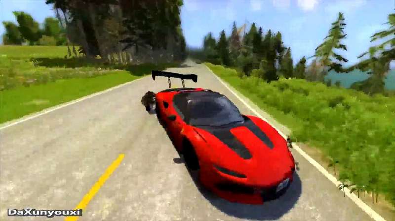 车祸模拟器:喂!保险公司吗?我法拉利被撞报废了