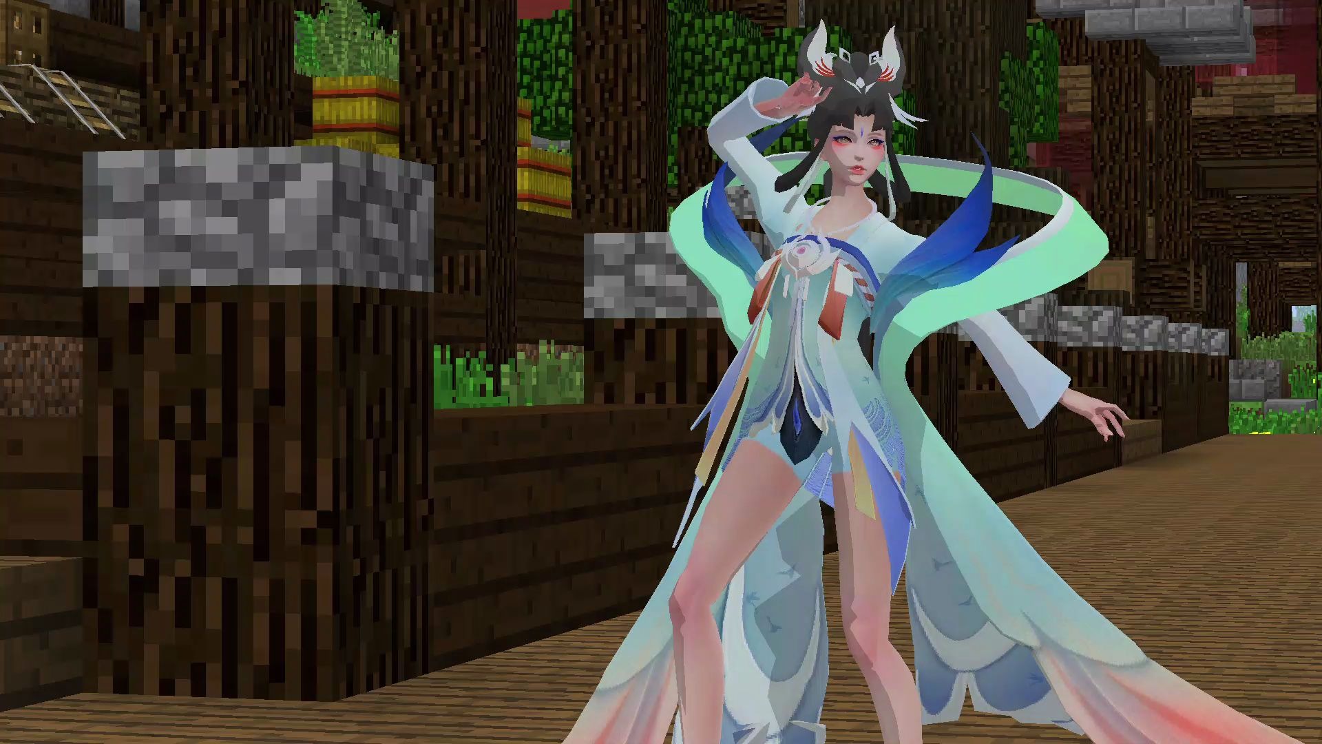 [MCMMD/王者荣耀]场景不会用我的世界拿来凑