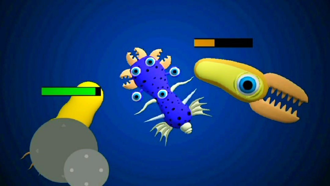 【强强哥】进化模拟器 细胞三个嘴进化更方便游戏