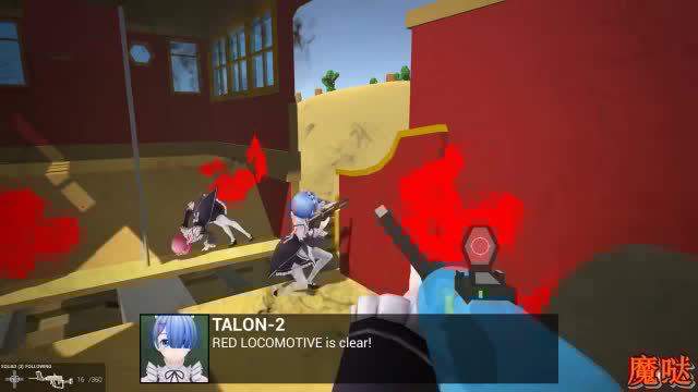 游戏:REM造型登场,全屏幕的美少女都不忍心开枪了