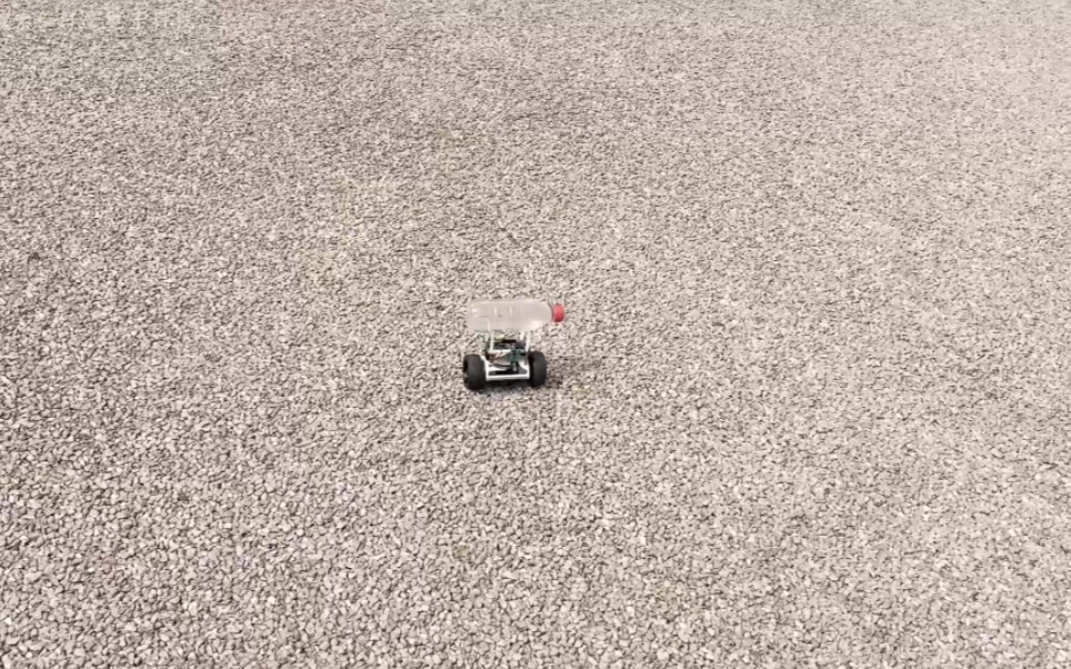 平衡小车室外测试